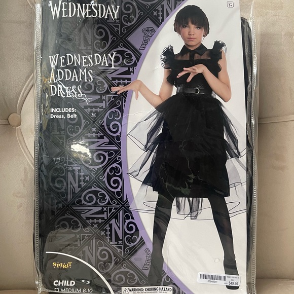 Spirit | Dresses | Wednesday Addams Iconic Dress From Dance Scene Youth ...